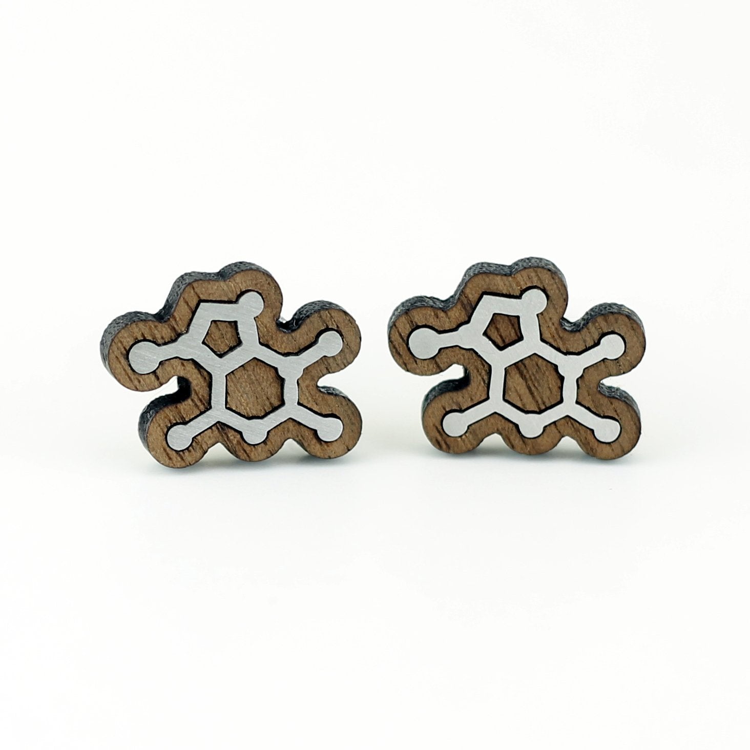 Chocolate Molecule Cufflinks – Sorcery Science