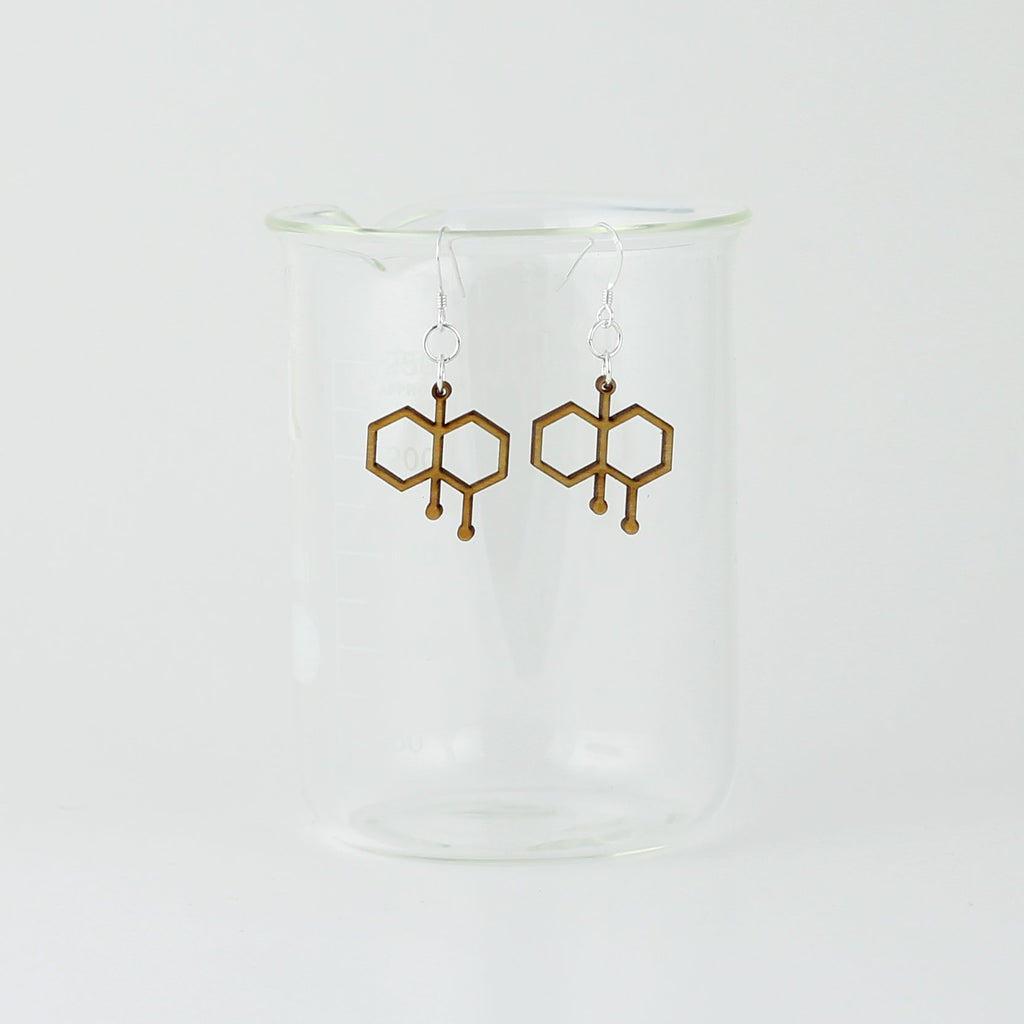 Petrichor Molecule Earrings – Sorcery Science